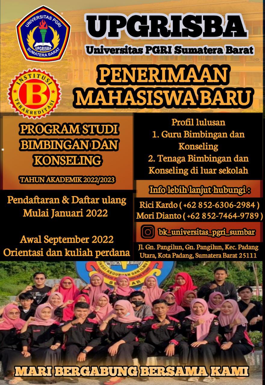 Ayo Bergabung di Program Studi Bimbingan dan Konseling Universitas PGRI ...